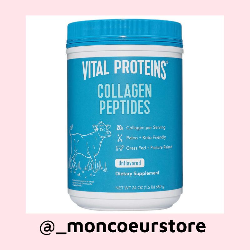 [ Date 15/7/2026 ] Bột Collagen Thủy Phân Vital Proteins Collagen Peptides 680g | Shopee Việt Nam