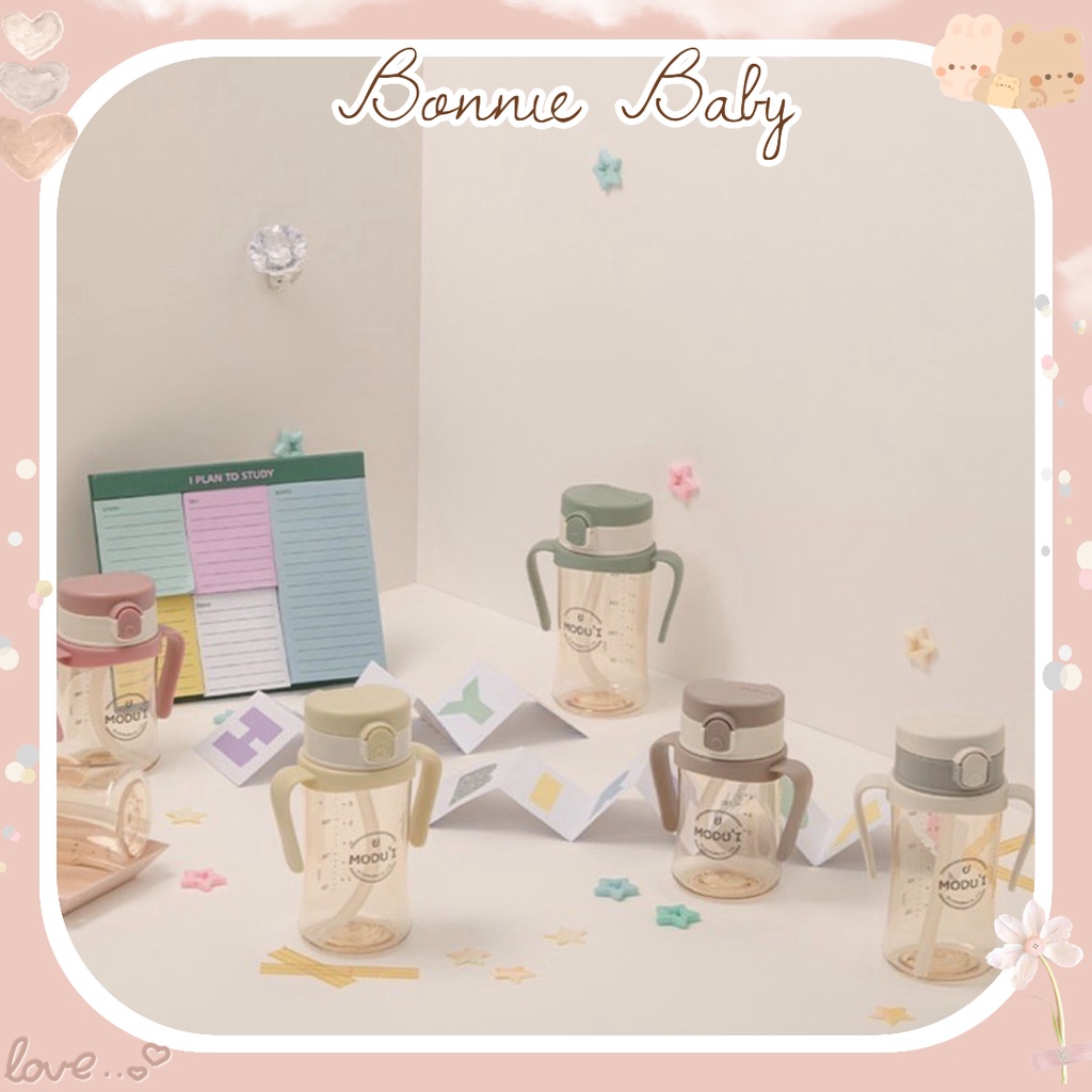 Bình uống nước Modui Bluemama Hàn Quốc 200ml/260ml | Shopee Việt Nam