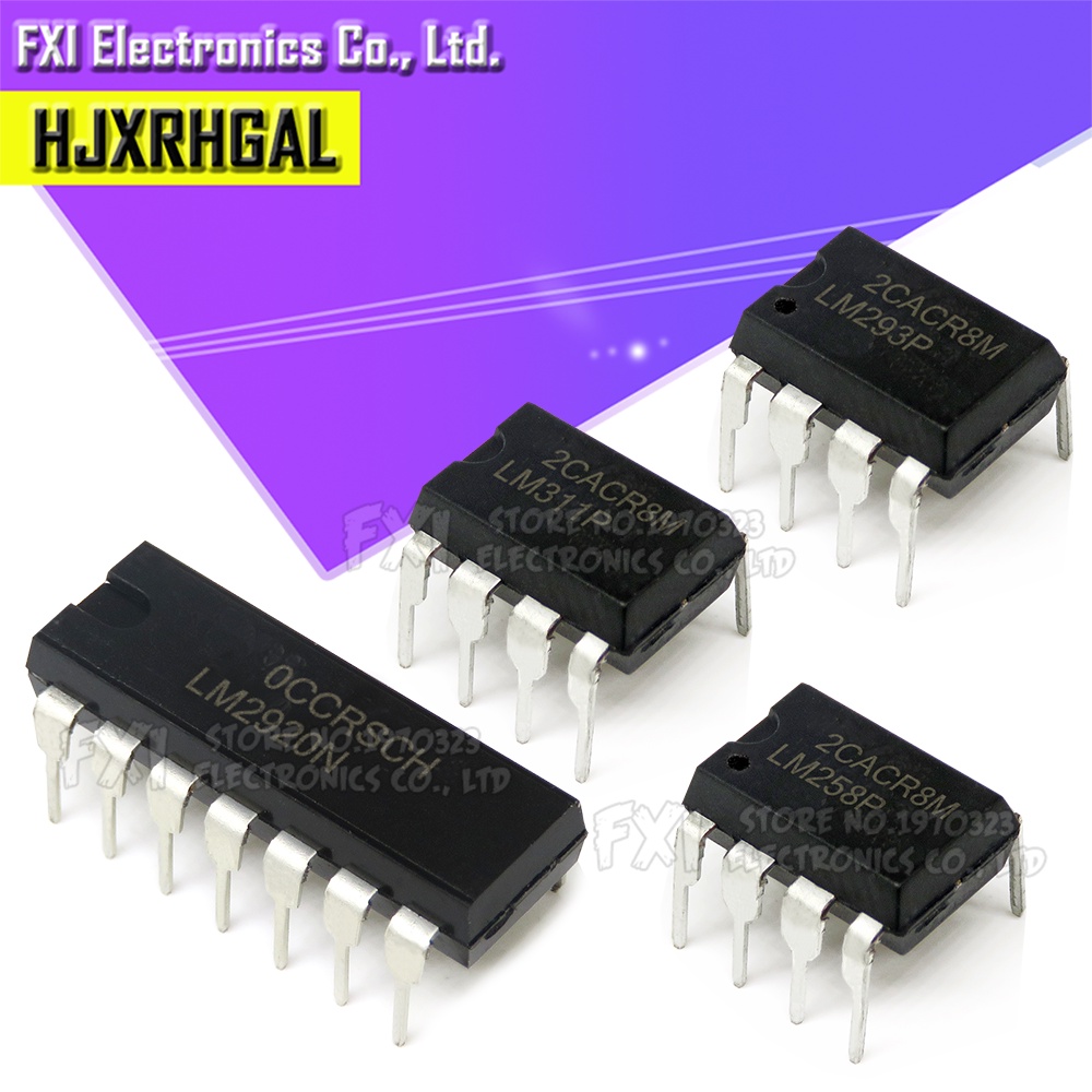 Bộ 10 Linh Kiện Điện Tử LM311P LM311 DIP LM258P LM293P LM2901 LM2902 ...