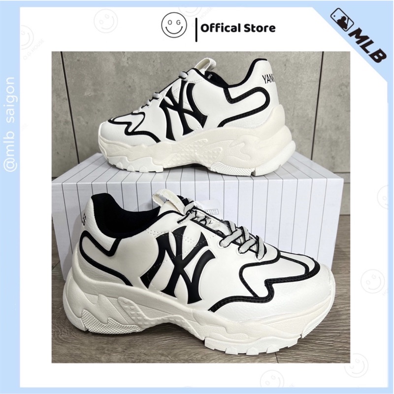 [Chính Hãng] Giày MLB Big Ball Chunky A Line New York Yankees 3Ashcls2N ...