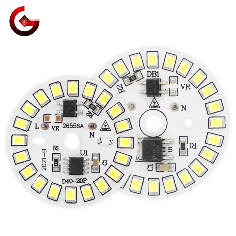 Chip Đèn LED Tròn 3W 5W 7W 9W 12W 90 Lumen / W 2835SMD AC 220V-240V ...
