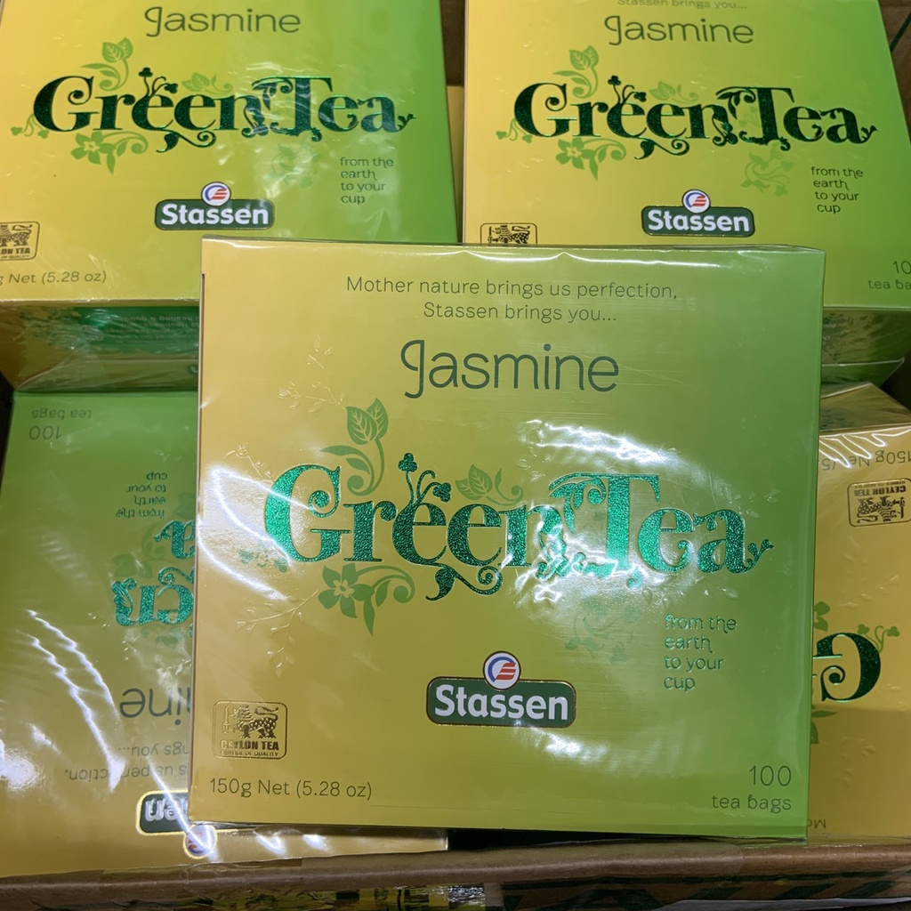 Trà xanh túi lọc hương hoa lài 7/2025 Stassen Jasmine Green Tea - EDS ...