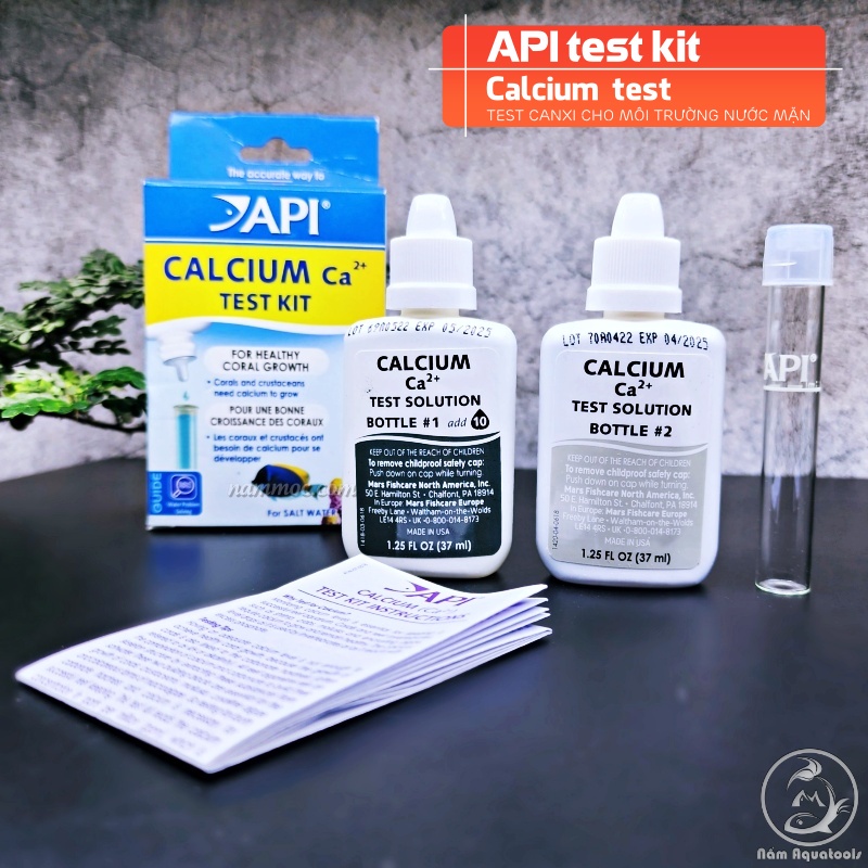 API - Calcium (Ca2+) Test Kit | Bộ Test Canxi Cho Hồ Cá Nước Mặn ...