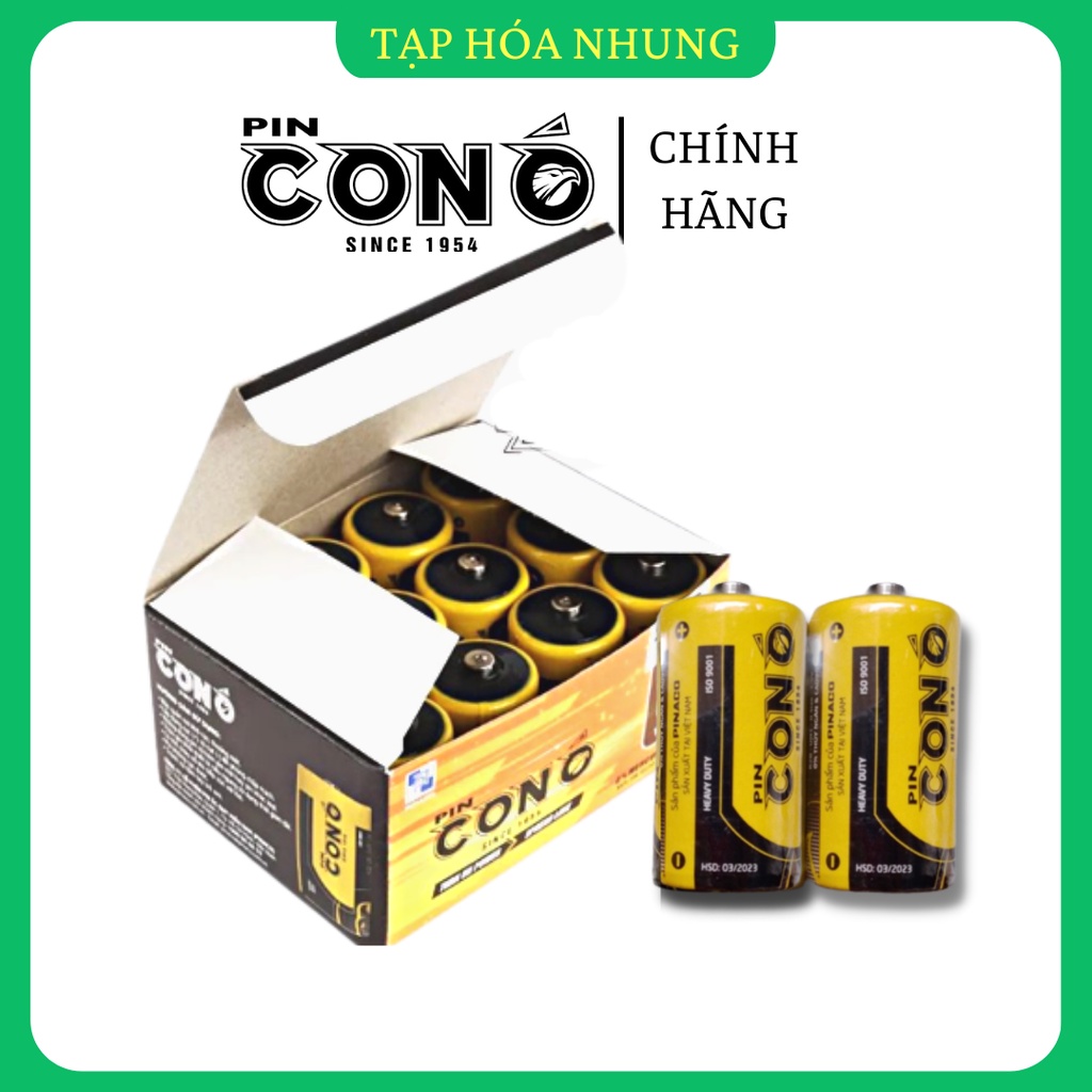 Pin Con Ó Đại Màu Vàng Pinaco Hộp 12 Viên Đa Dụng - Pin An Toàn ...