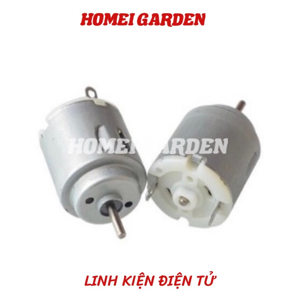 01 động cơ motor mô tơ mini mã 140 thương hiệu lớn điện áp 3V - 6V tốc ...