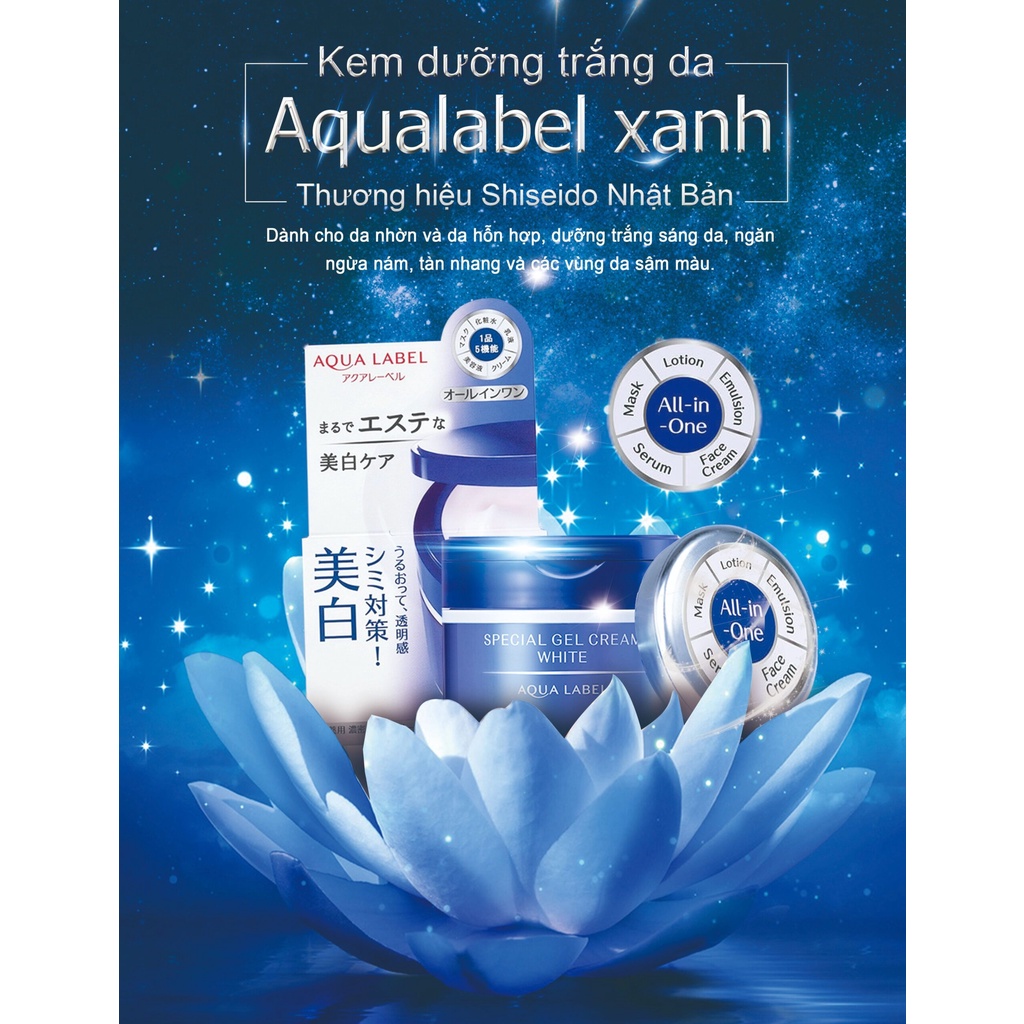 Kem dưỡng Aqualabel xanh 90g | Shopee Việt Nam