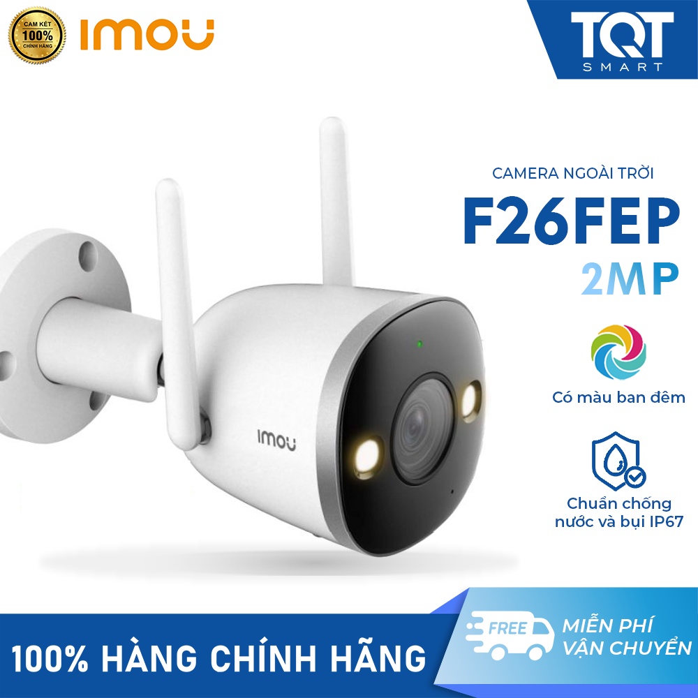 [FREESHIP] Camera IMOU IPC-F26FEP Full Color Không Dây, Đàm Thoại 2 Chiều - Phát Hiện Xâm Nhập ...