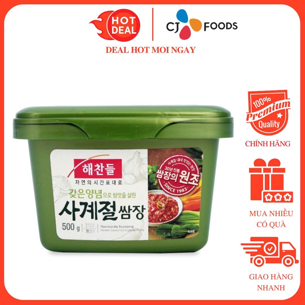 Tương Trộn Ăn Liền CJ 500G - Gia Vị Hàn Quốc Chính Hãng | Shopee Việt Nam