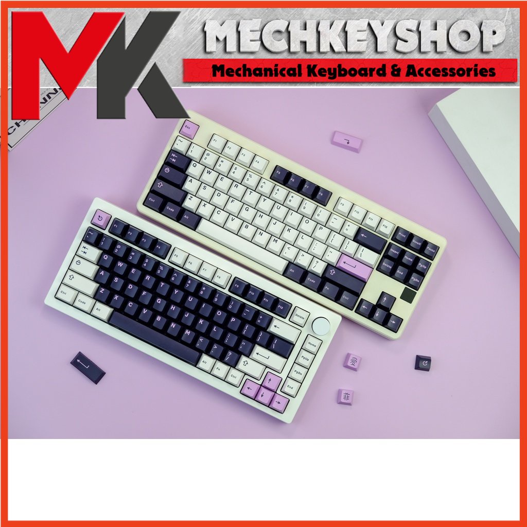 Bộ nút keycap CMK Aifei Amethys Cherry profile ABS double shot cho bàn phím cơ | Shopee Việt Nam
