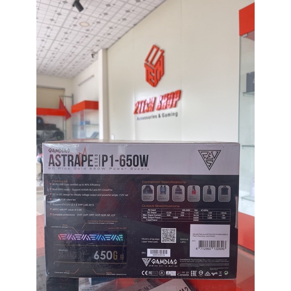 NGUỒN GAMDIAS ASTRAPE M1-650W | Shopee Việt Nam