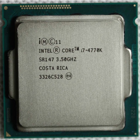 CPU I7 gen 4th socket 1150 : 4770 / 4790 / 4770S / 4790S / 4770K ...