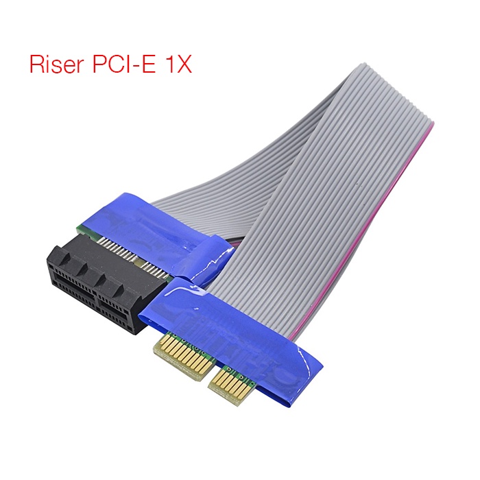 Tổng hợp dây cáp Riser PCI PCIE nối dài 1X 4X 8X 16X dài 20cm cho Card ...