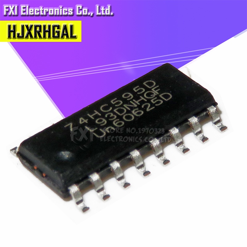 Bộ 50 Linh Kiện Điện Tử 74HC595D 74HC595 SOP16 SOP SN74HC595DR SMD | Shopee Việt Nam