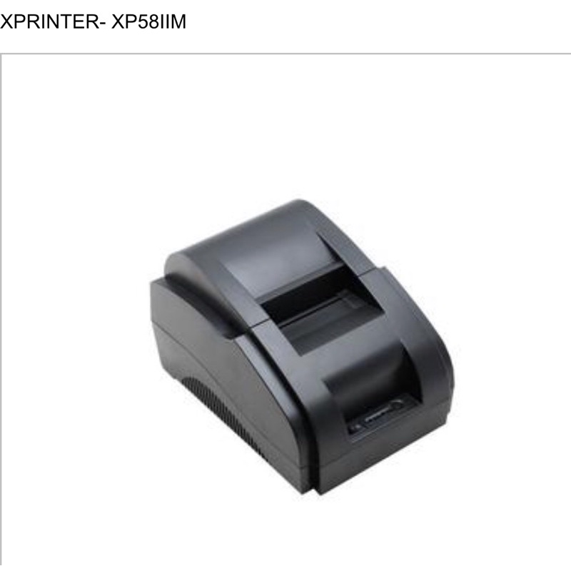 Máy in mã vạch Xprinter Xprinter XP58IIM và RP58 | Shopee Việt Nam