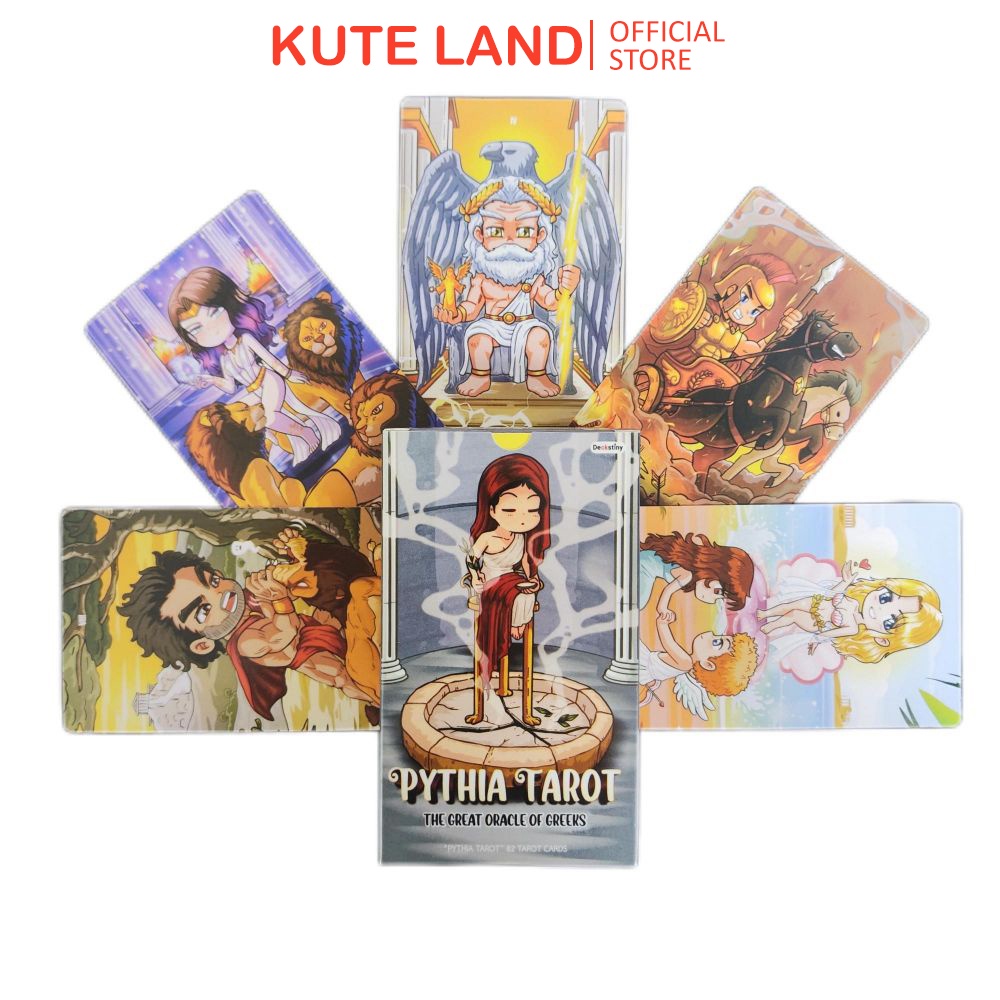 [Size Gốc] Bộ Bài Pythia Tarot 78 Lá Bài 7x12 Cm Tặng Đá Thanh Tẩy S136 | Shopee Việt Nam