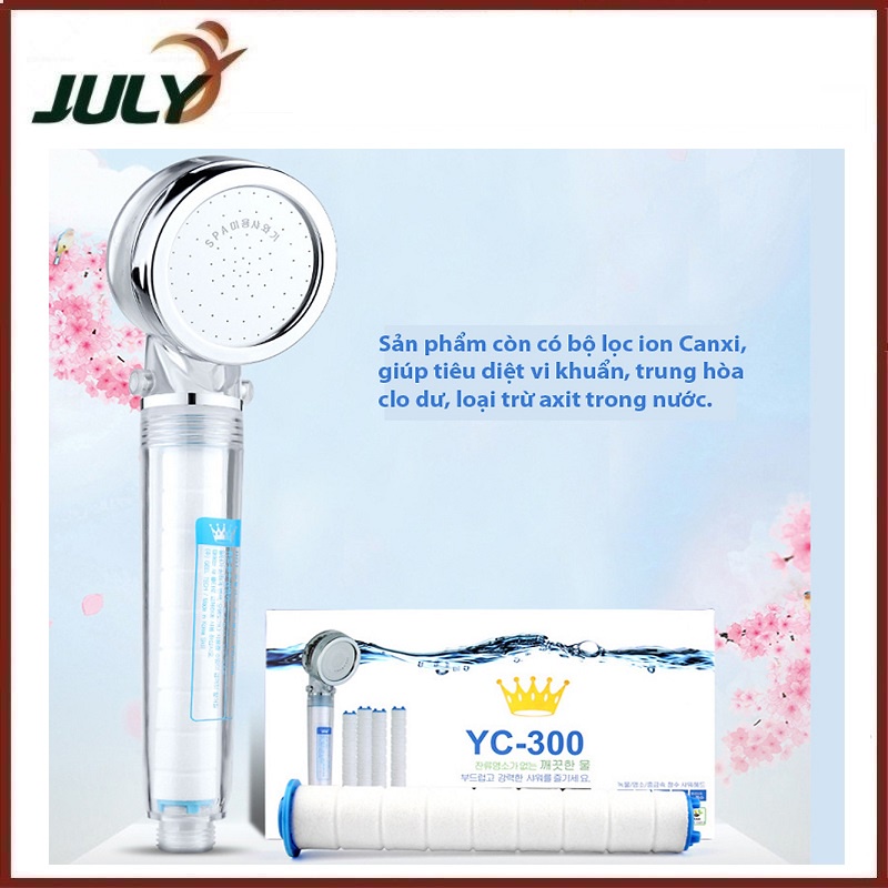 Vòi sen YC-300 tăng áp lõi lọc nước khử khuẩn Hàn Quốc | Shopee Việt Nam