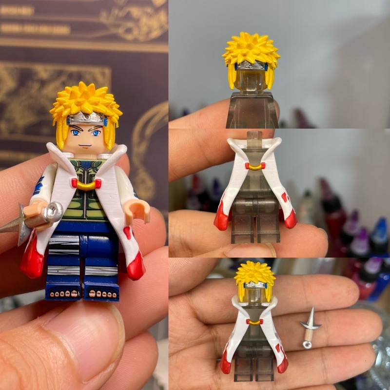 GDBrick custom minifigures: phụ kiện nhân vật Minato đệ tứ trong anime ...