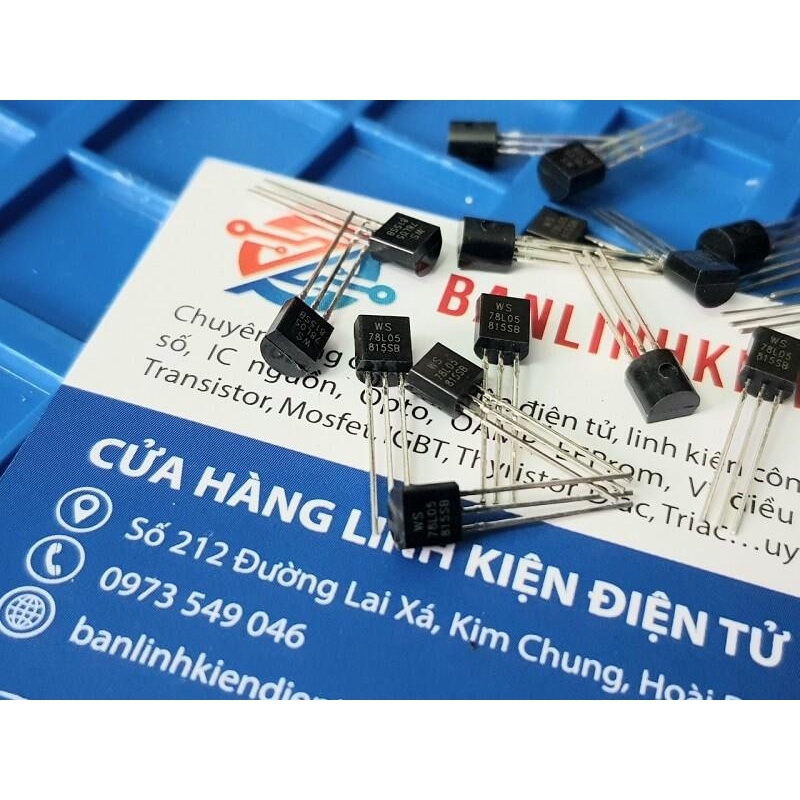 [Combo 30 chiếc] L78L05, 78L05 IC nguồn ổn áp 5V TO-92 | Shopee Việt Nam