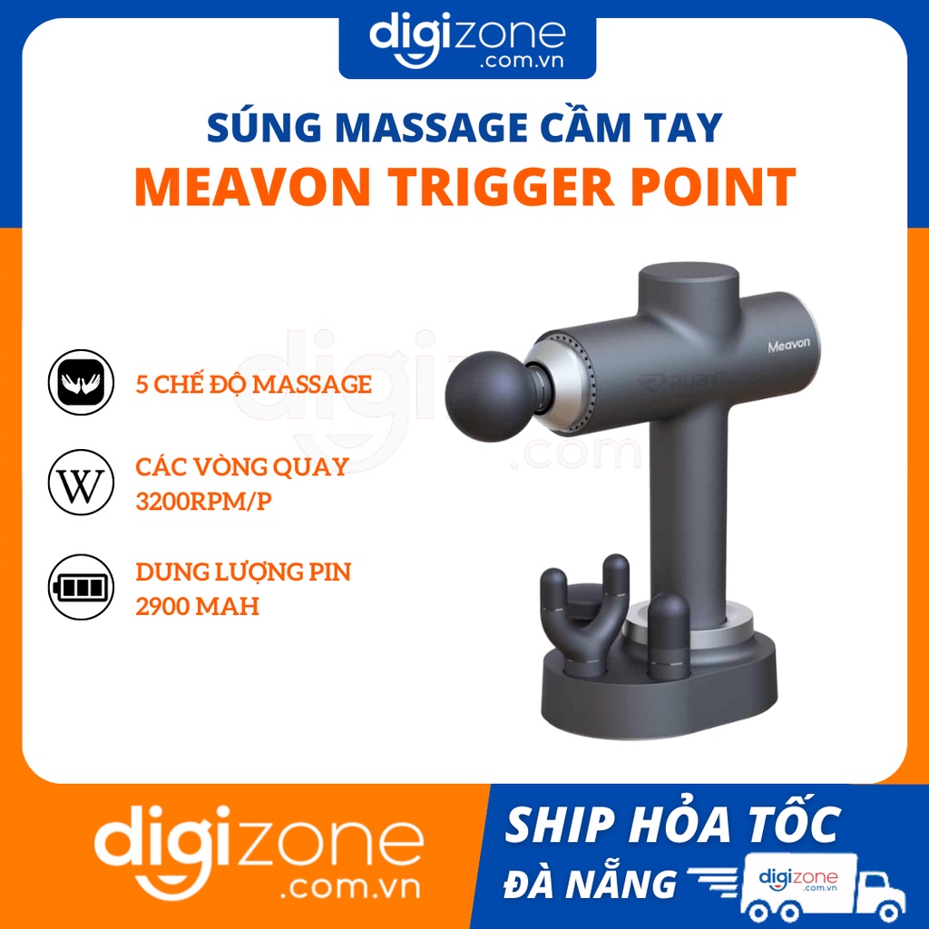 Súng Massage Cầm Tay Meavon Trigger Point Chính Hãng | Shopee Việt Nam