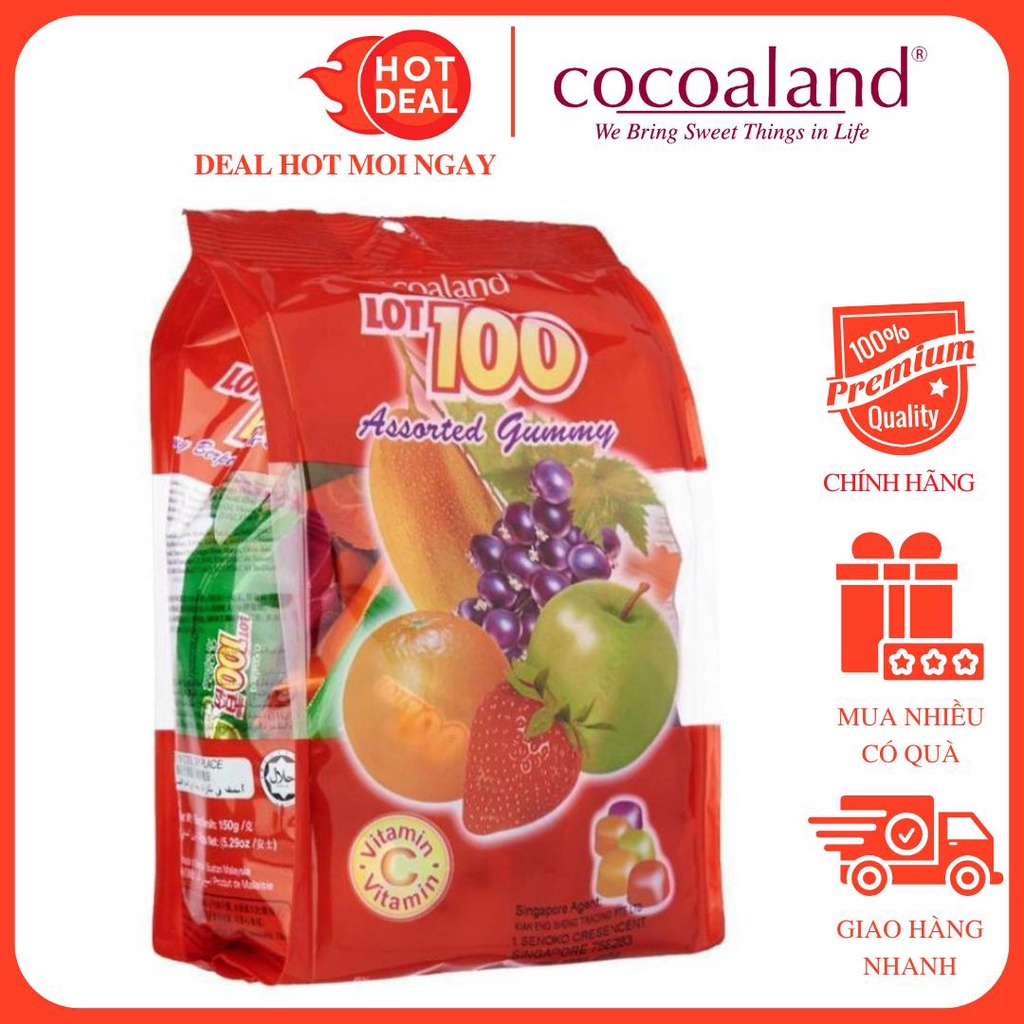 Kẹo Dẻo Vị Hoa Quả Tổng Hợp Lot100 Gói 1KG | Shopee Việt Nam