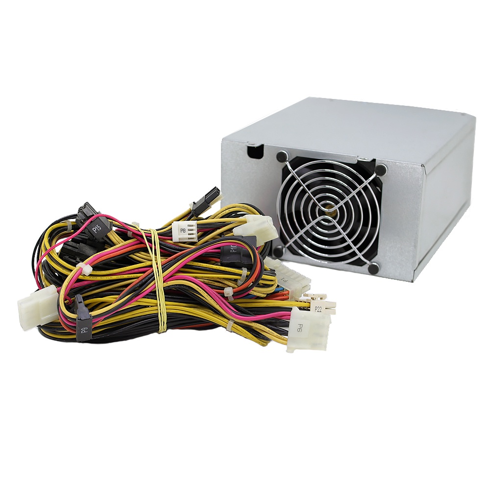 Nguồn Supermicro 645w 900w 80Plus Gold - 24pin, Dual CPU 8pin, 4 nguồn phụ VGA 6+2pin - Model ...