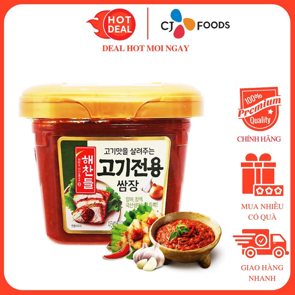 Tương Chấm Thịt Nướng CJ 450G Thơm Ngon Đặc Sệt - Hàn Quốc Chính Hãng | Shopee Việt Nam