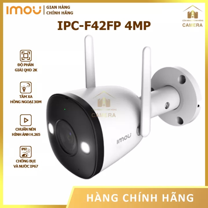 Camera WiFi ngoài trời Imou F42FP | Shopee Việt Nam