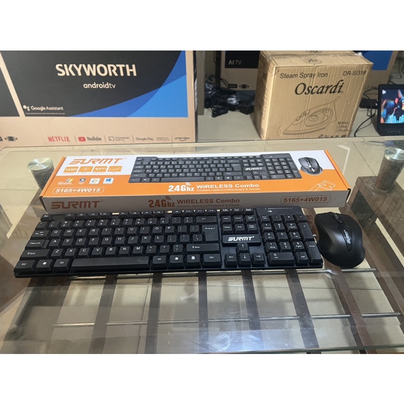 Combo Phím Chuột SURMT 5165+4W015 Không Dây new | Shopee Việt Nam