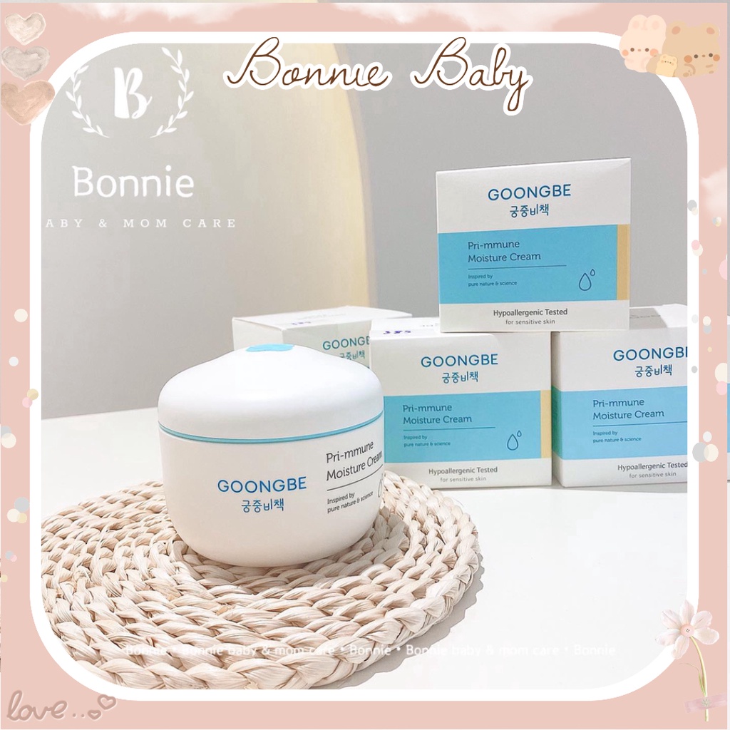 [ hàng chuẩn Hàn] kem dưỡng da em bé dịu nhẹ Goongbee Moisture Cream ...