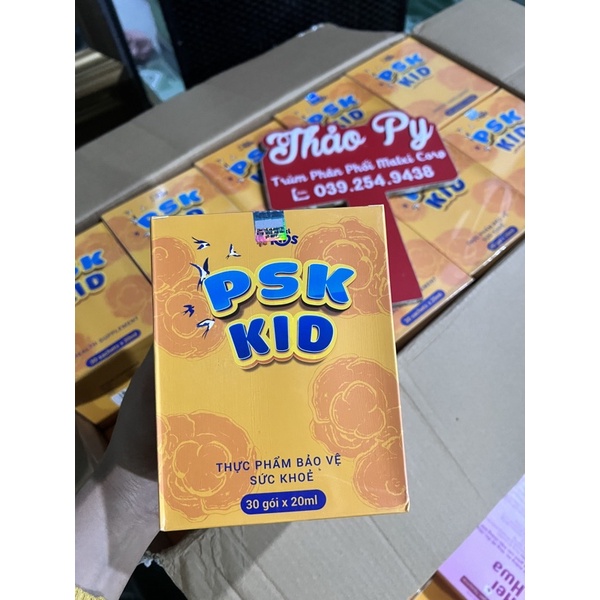 Siro PSK KID tăng đề kháng ăn ngon ngủ ngon hộp 30gói chính hãng ...