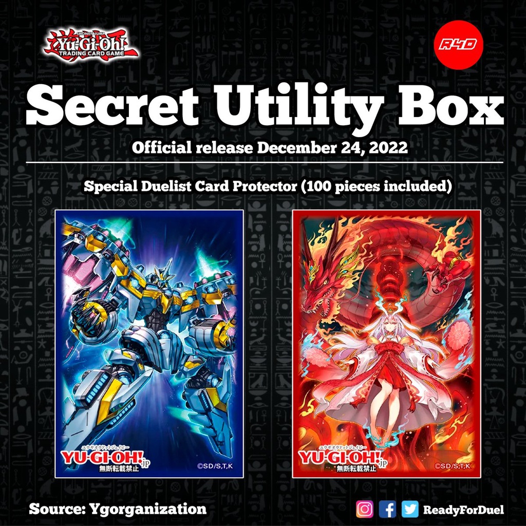 [Yugioh Funny Shop] FULL HỘP/PHỤ KIỆN/PROMO SUB1 SECRET UTILITY BOX ...