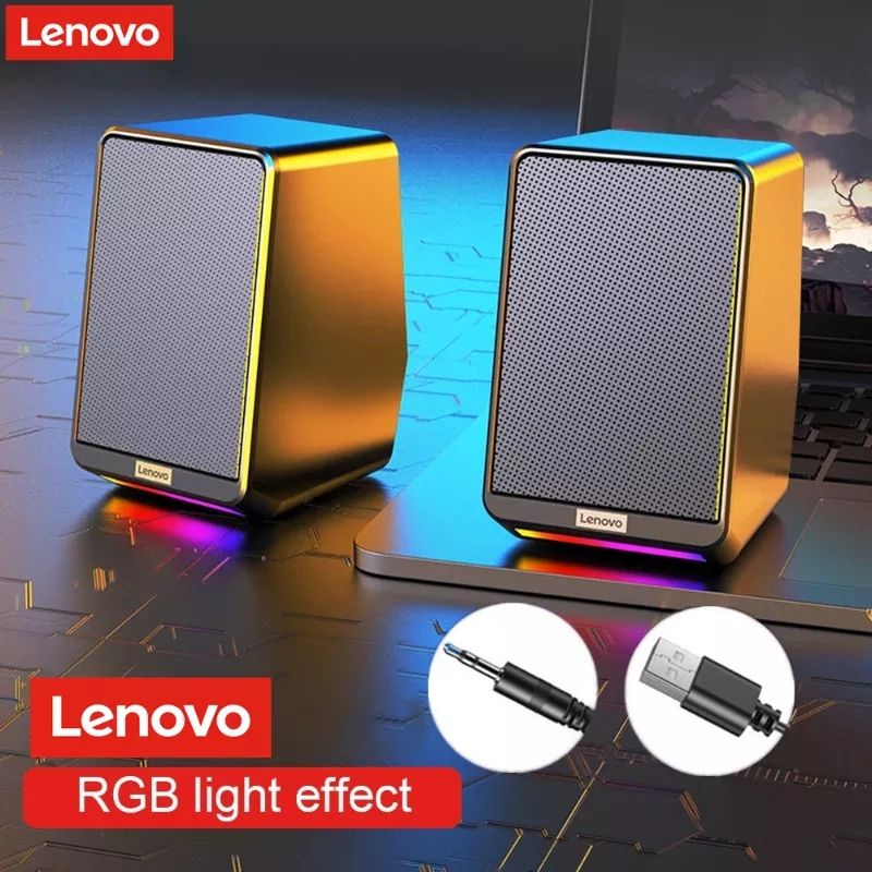 [Chính hãng]Loa Vi Tính Lenovo ThinkPlus 2.0 TS38 Led RGB dùng cho PC ...