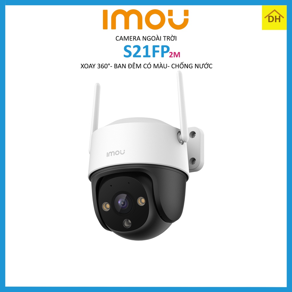 Camera IMOU PTZ S21FP 2M 1080p Xoay 360 Độ- Thu Âm- Ban Đêm Có Màu- Góc ...