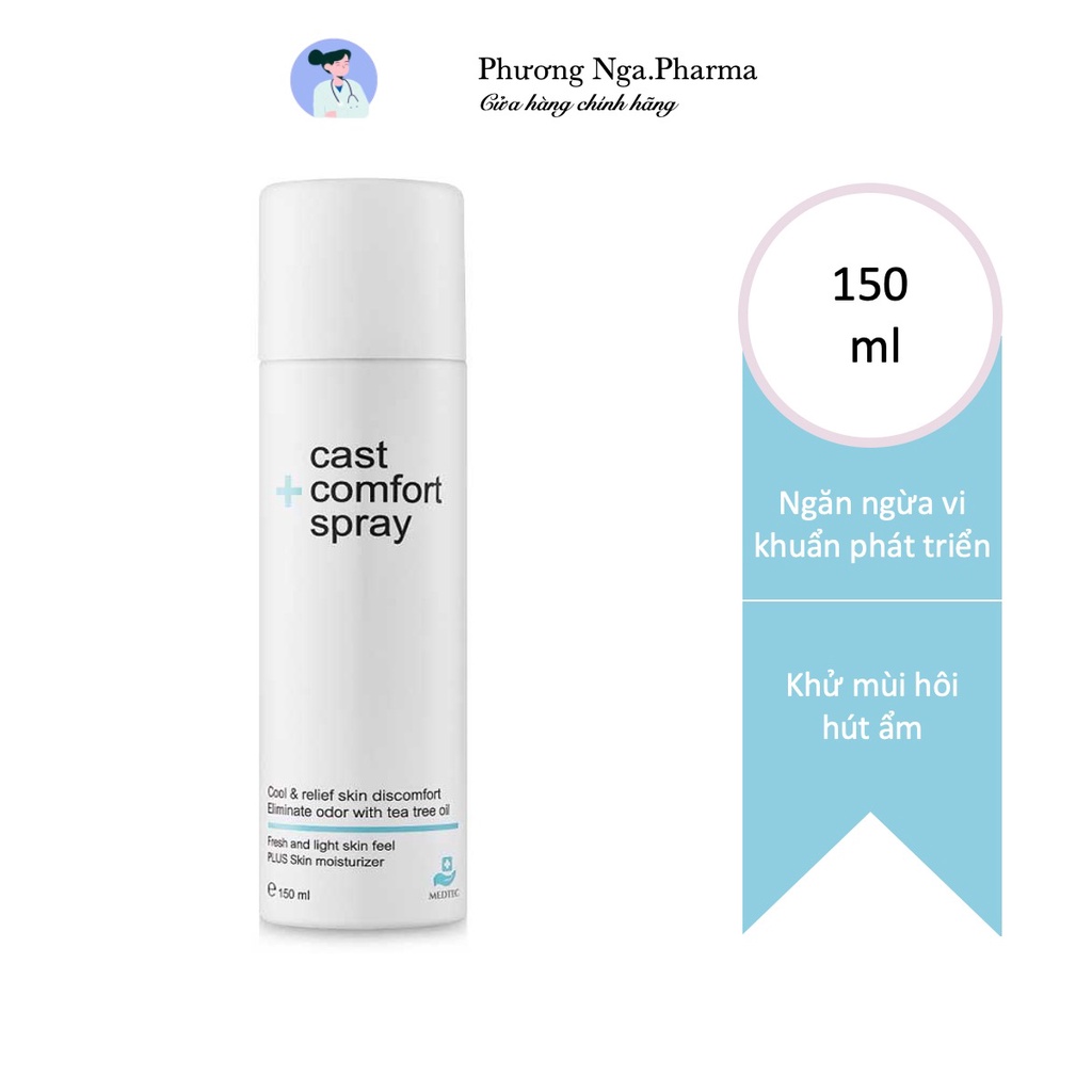 ( Chính hãng NK Thái Lan) Xịt bó bột Medtec Cast Comfort Spray 150ml ...