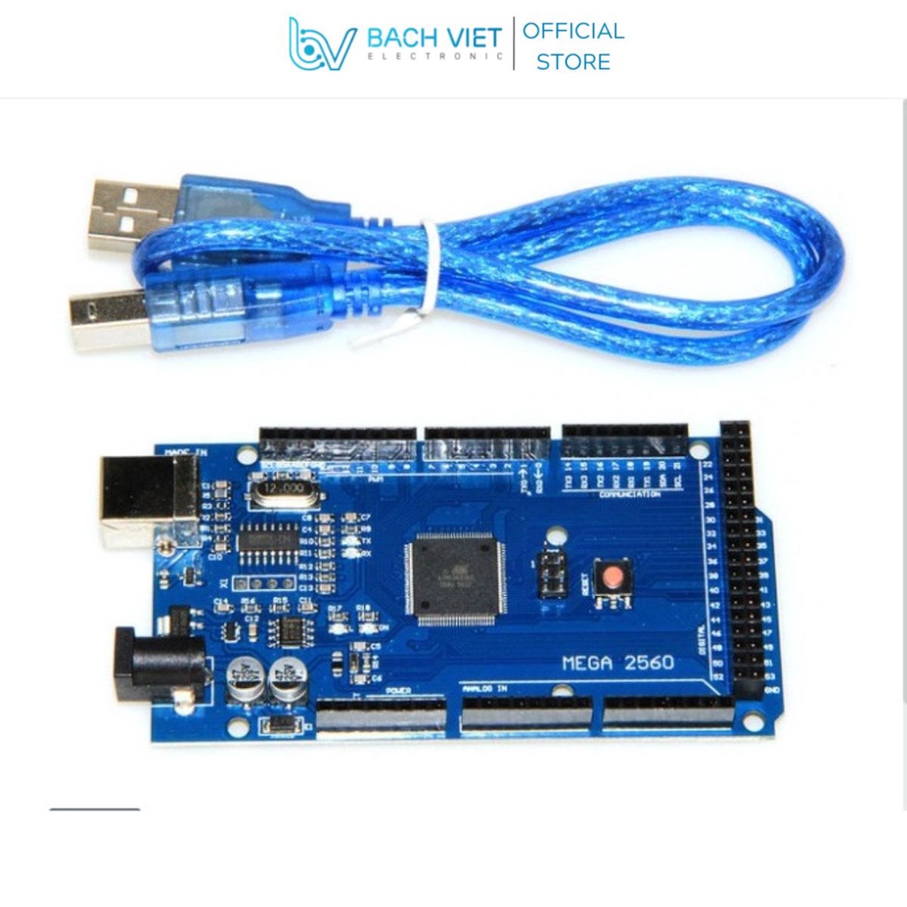 mạch arduino mega2560 chip CH340 không có cáp nạp | Shopee Việt Nam