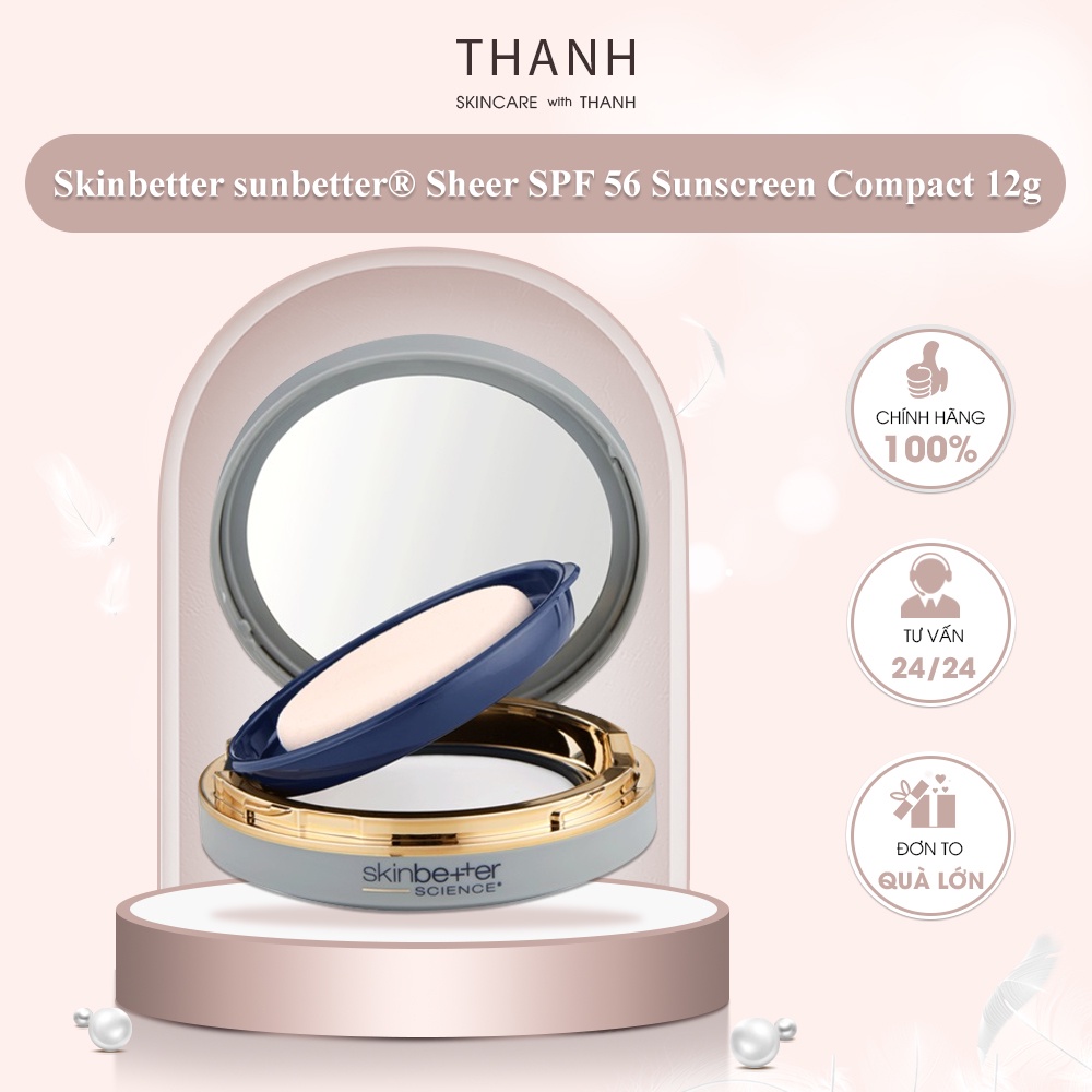 Phấn chống nắng, chống ánh sáng xanh Skinbetter sunbetter® Sheer SPF 56 ...