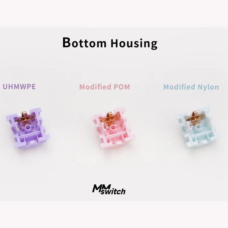 [HỎA TỐC HN - HCM] WS - MM switch - Bottom housing with leaves | Wuque Studio | Hộp 35 chiếc ...