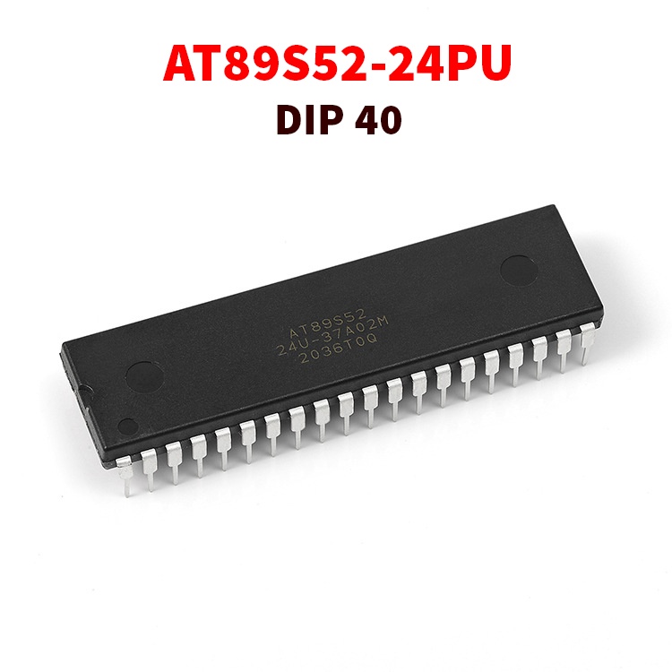 Chip Vi Điều Khiển AT89S52-24PU Chân Cắm DIP40 - 89S52 (họ 8051) | Shopee Việt Nam