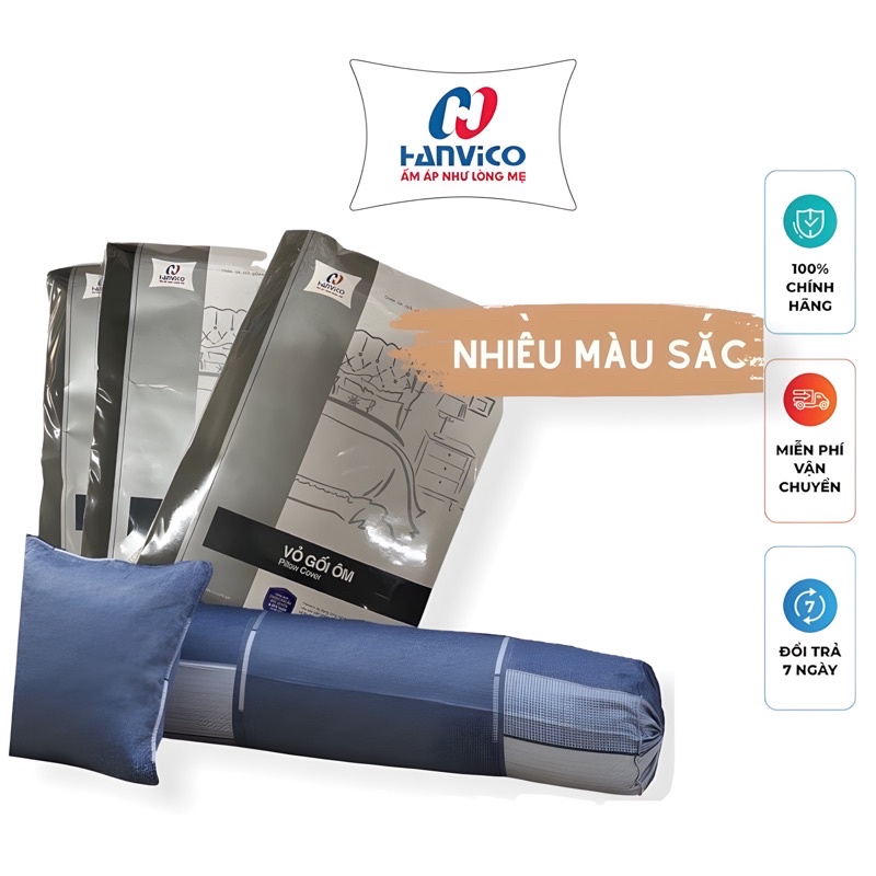 Vỏ gối ôm 80x100cm Hanvico khóa kéo cao cấp | Shopee Việt Nam