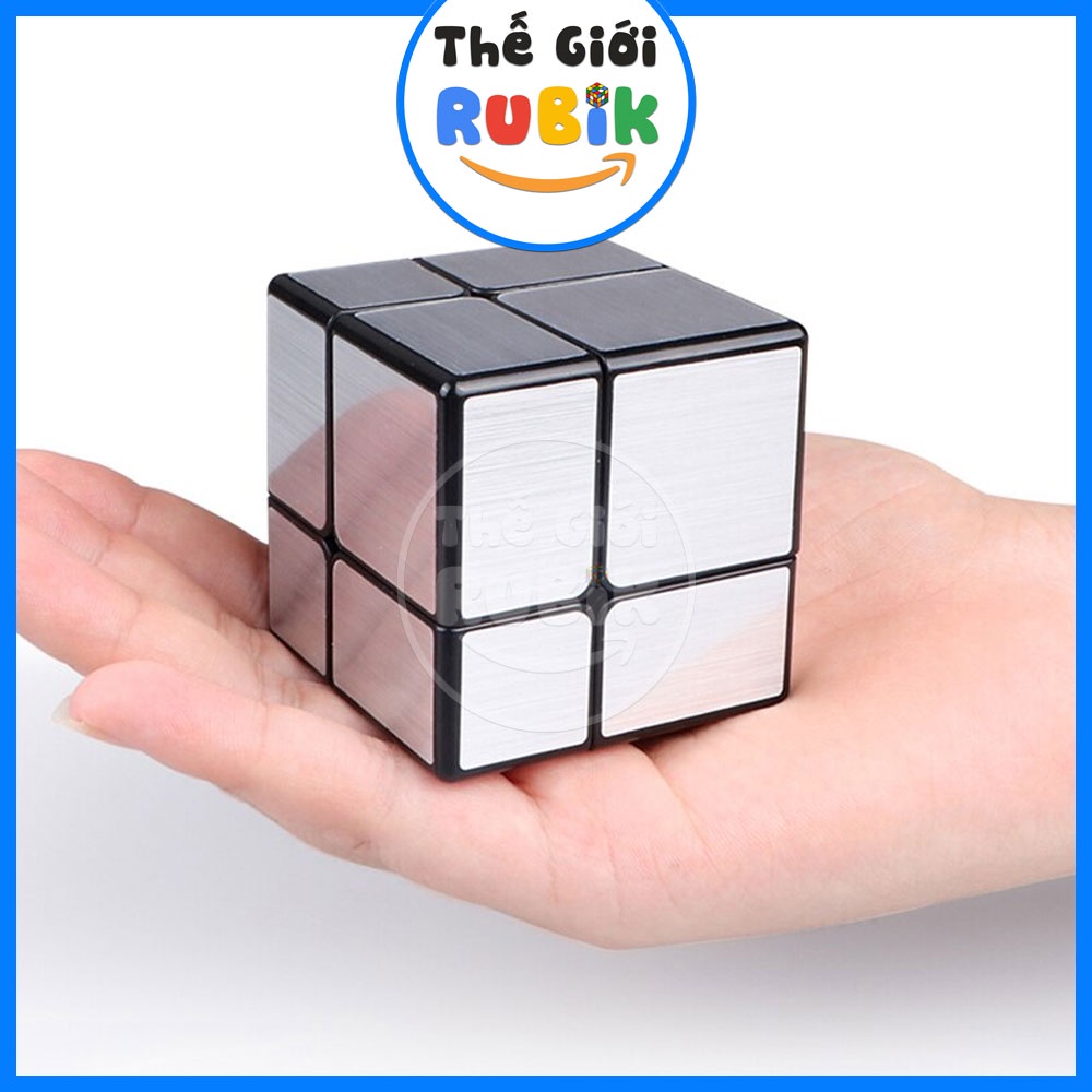 Rubik QiYi Mirror 2x2 Gold / Silver Biến Thể Rubik Gương 2x2x2 | The ...