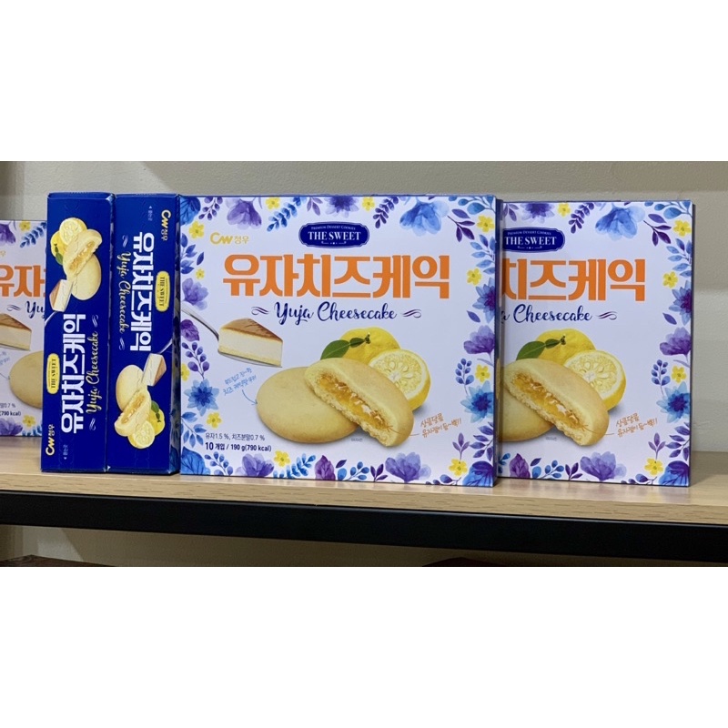 Bánh Phô Mai quả Thanh Yên Yuja Cheesecake 190g CW - 유자치즈케익 190g ...