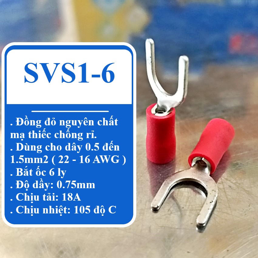 Đầu cos chữ Y bằng đồng bọc nhựa KST bấm nối dây điện mầu xanh, đỏ, đen | Shopee Việt Nam