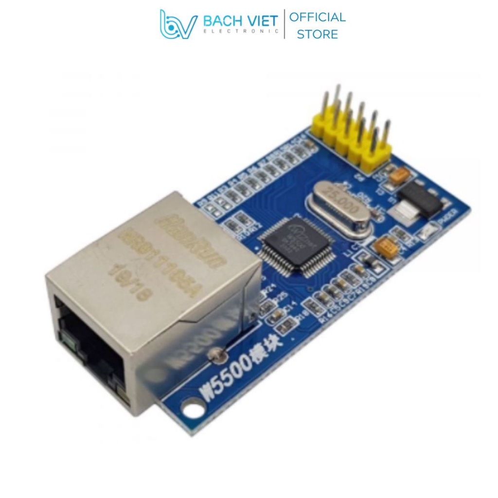 Module chuyển đổi mạng Ethernet W5500 , mạch Giao Tiếp SPI Wiznet W5500 | Shopee Việt Nam