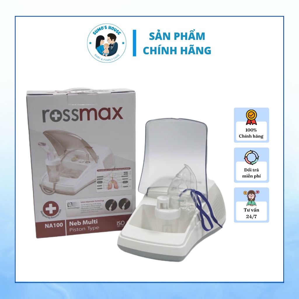 Máy khí dung và hút mũi 2 Trong 1 Rossmax NA90 | Shopee Việt Nam