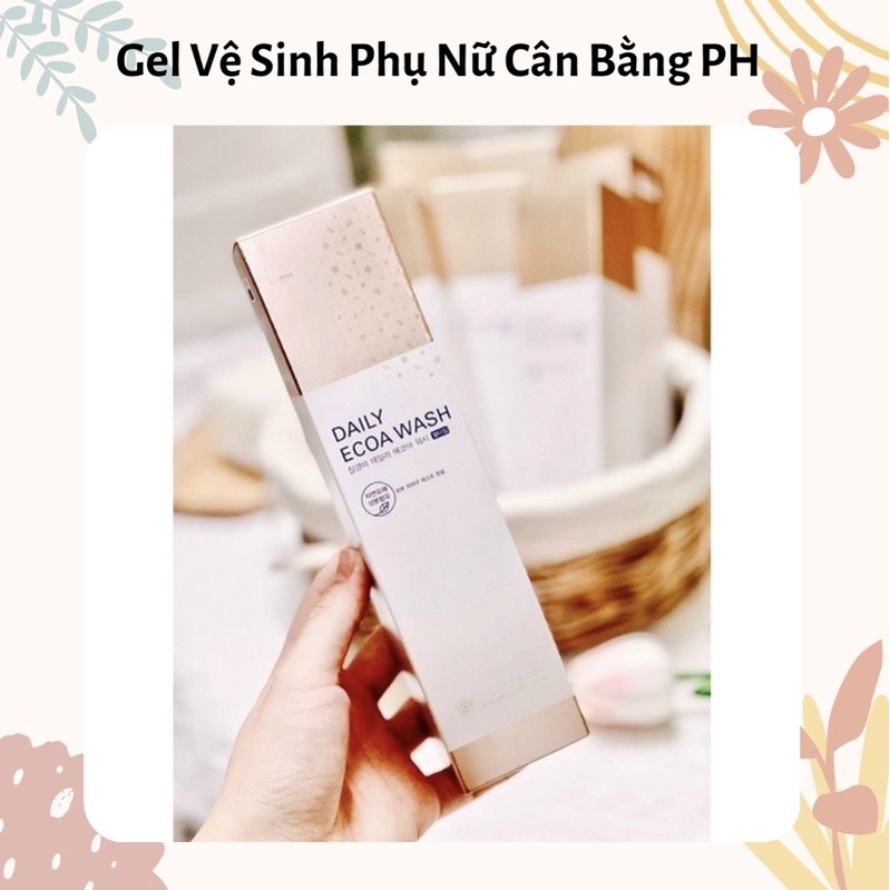 GEL VỆ SINH CÂN BẰNG PH, TRẺ HOÁ VÙNG CHỮ Y JIL GYUNG YI DAILY ECOWASH 200ML - HÀN QUỐC CHÍNH ...