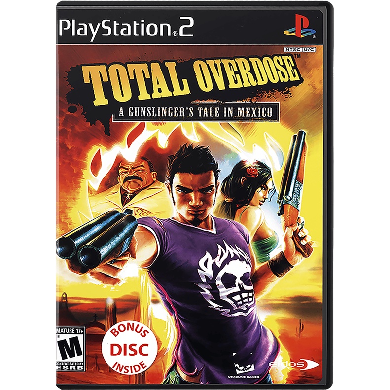Total Overdose - A Gunslinger's Tale in Mexico - Đĩa game PS2 | Shopee ...