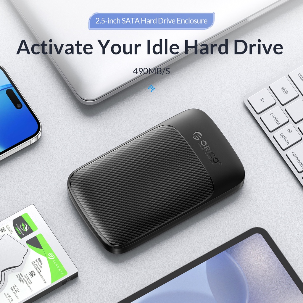 Orico USB3.1 Vỏ HDD 6Gbps SATA sang Type C HDD SSD Vỏ ổ cứng Hỗ trợ ...