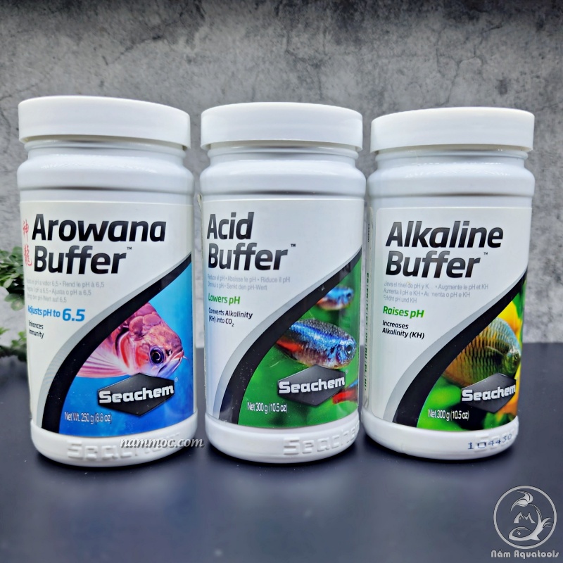 Seachem - Acid Buffer / Alkaline Buffer / Arowana Buffer | Bộ Đệm Điều Chỉnh Thông Số pH Cho Hồ ...