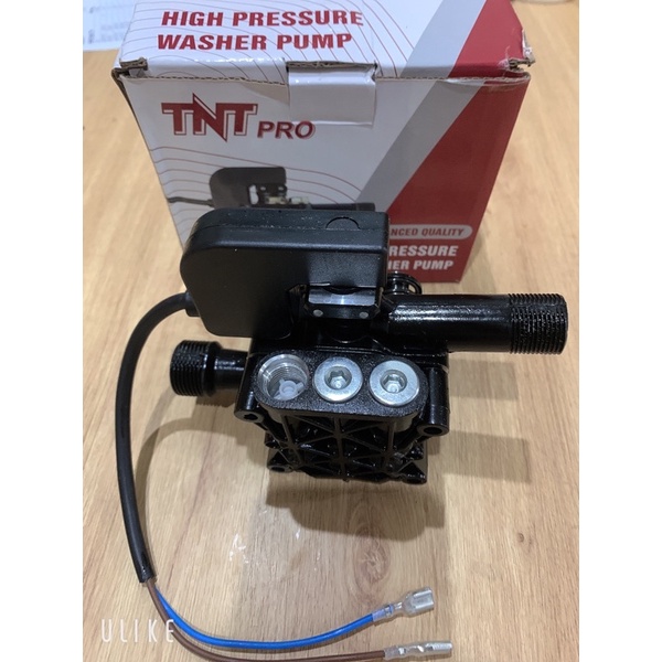 Đầu bơm áp lực mini TNT PRO (Đầu máy rửa xe gia đình ) 3 pittong kèm rơ le | Shopee Việt Nam