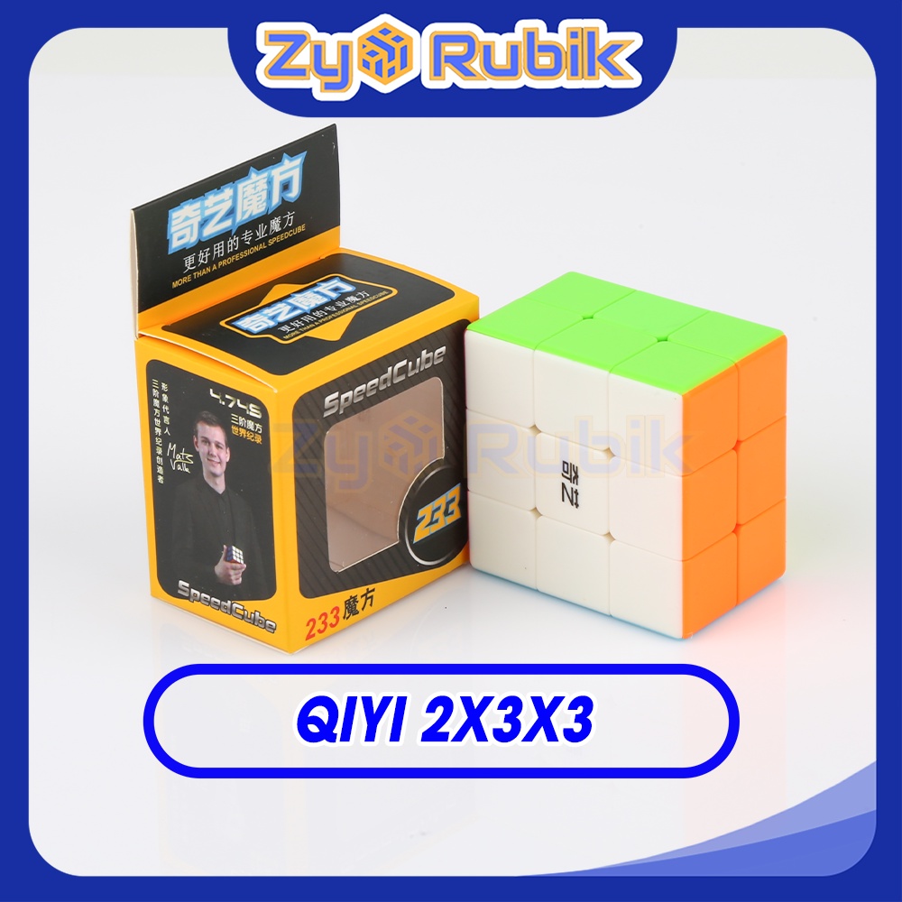 Rubik QiYi - Biến Thể 2x3x3 ( Stickerless Không Viền ) - ZyO Rubik ...